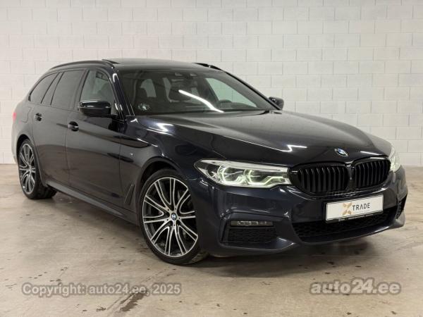 Melns BMW 5 Series 2019 Pērnava, ar dzinēja tilpumu 3.00 L un nobraukumu 253 tūkst. km par 19990 €, foto 2 vietnē AUTOMOTO.COM.LV