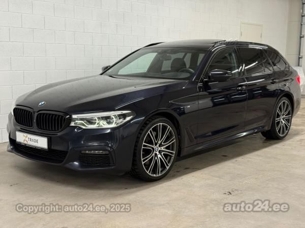 Melns BMW 5 Series 2019 Pērnava, ar dzinēja tilpumu 3.00 L un nobraukumu 253 tūkst. km par 19990 €, foto 7 vietnē AUTOMOTO.COM.LV