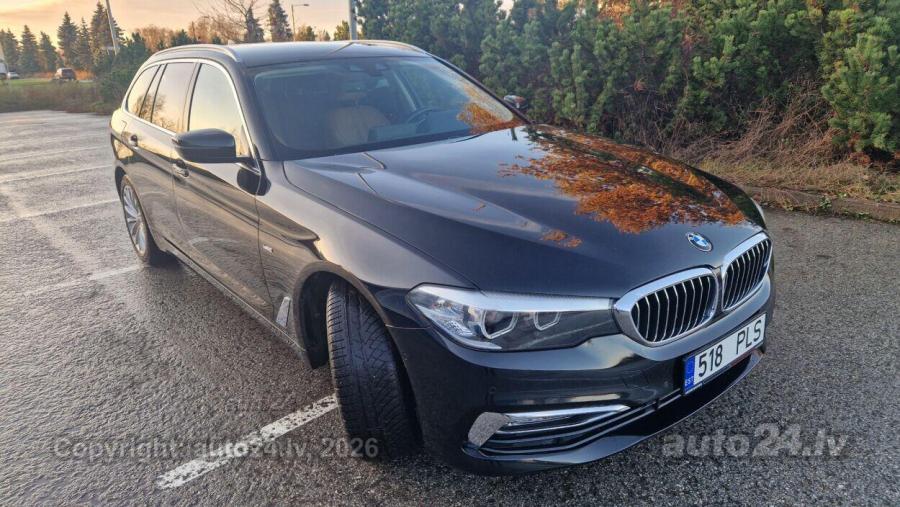 Melns BMW 5 Series 2019 Tallina, ar dzinēja tilpumu 2.00 L un nobraukumu 209 tūkst. km par 18900 €, foto 1 vietnē AUTOMOTO.COM.LV