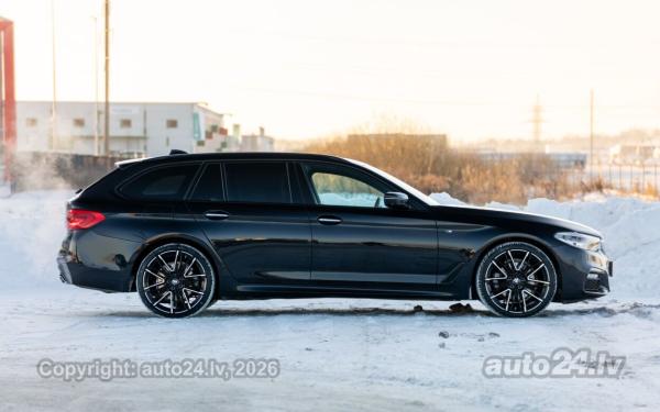 Black BMW 5 Series 2019 in Tallinn, with an engine capacity of 2.00 L and mileage of 197 thousand km for 24990 €, photo 3 on AUTOMOTO.COM.LV
