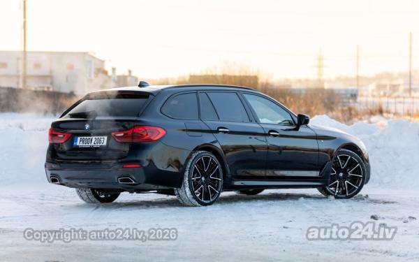 Black BMW 5 Series 2019 in Tallinn, with an engine capacity of 2.00 L and mileage of 197 thousand km for 24990 €, photo 4 on AUTOMOTO.COM.LV