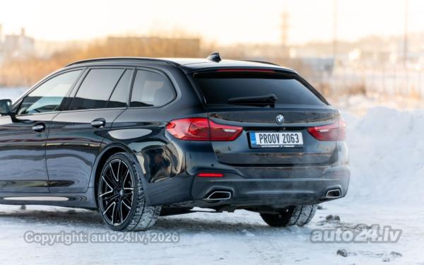 Black BMW 5 Series 2019 in Tallinn, with an engine capacity of 2.00 L and mileage of 197 thousand km for 24990 €, photo 8 on AUTOMOTO.COM.LV