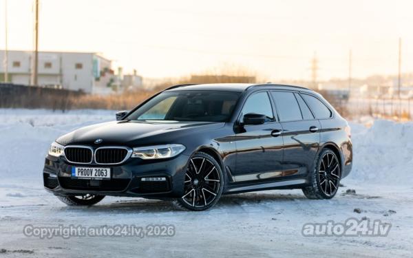Black BMW 5 Series 2019 in Tallinn, with an engine capacity of 2.00 L and mileage of 197 thousand km for 24990 €, photo 9 on AUTOMOTO.COM.LV