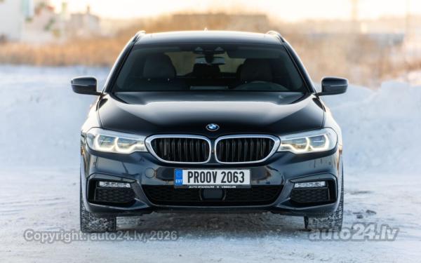 Black BMW 5 Series 2019 in Tallinn, with an engine capacity of 2.00 L and mileage of 197 thousand km for 24990 €, photo 11 on AUTOMOTO.COM.LV