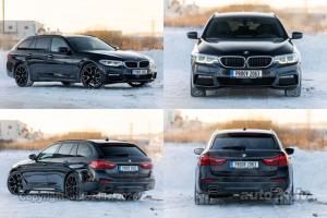 Melns BMW 5 Series 2019 Tallina, ar dzinēja tilpumu 2.00 L un nobraukumu 197 tūkst. km par 24990 €, foto 13 vietnē AUTOMOTO.COM.LV