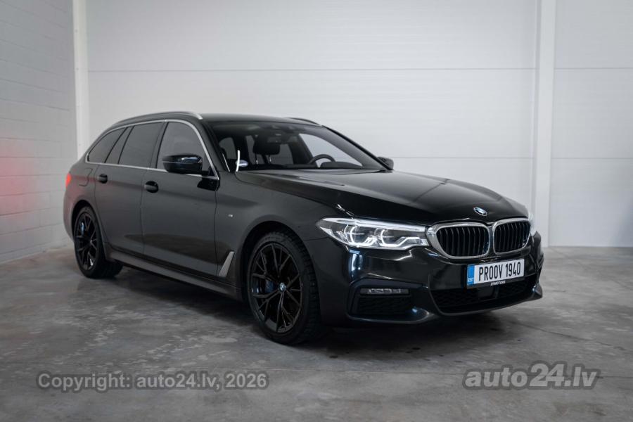 Melns BMW 5 Series 2019 Tallina, ar dzinēja tilpumu 3.00 L un nobraukumu 212 tūkst. km par 23490 €, foto 1 vietnē AUTOMOTO.COM.LV