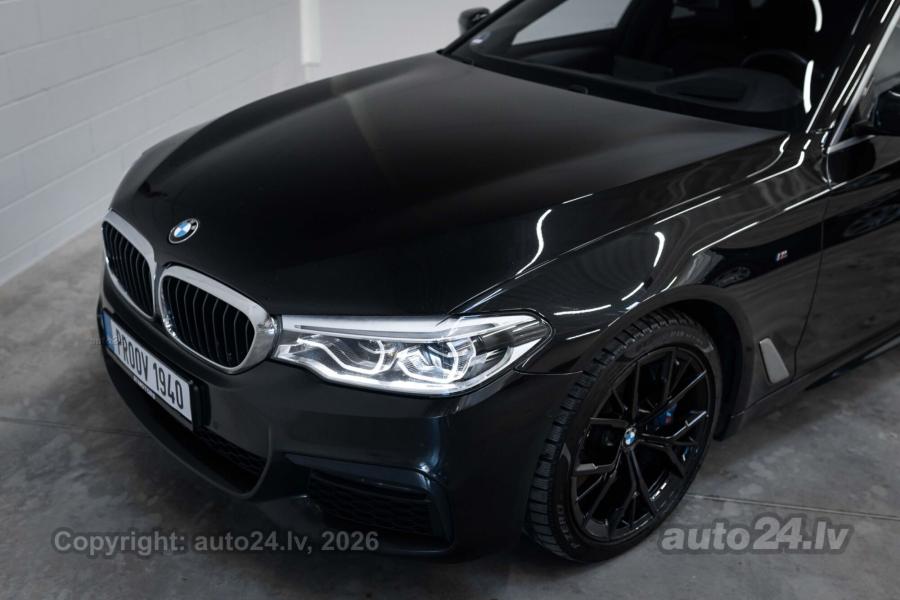 Melns BMW 5 Series 2019 Tallina, ar dzinēja tilpumu 3.00 L un nobraukumu 212 tūkst. km par 23490 €, foto 9 vietnē AUTOMOTO.COM.LV