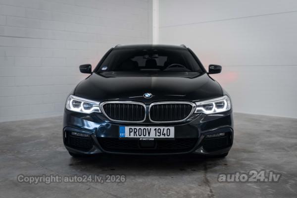 Black BMW 5 Series 2019 in Tallinn, with an engine capacity of 3.00 L and mileage of 212 thousand km for 23490 €, photo 9 on AUTOMOTO.COM.LV
