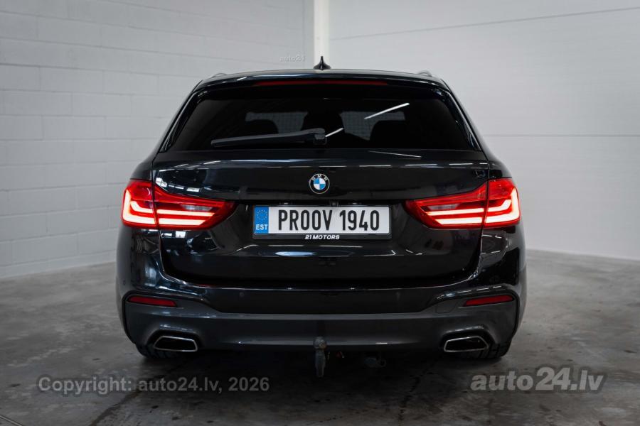 Melns BMW 5 Series 2019 Tallina, ar dzinēja tilpumu 3.00 L un nobraukumu 212 tūkst. km par 23490 €, foto 11 vietnē AUTOMOTO.COM.LV