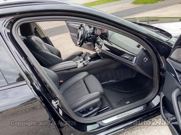 Black BMW 5 Series 2019 in Tallinn, with an engine capacity of 2.00 L and mileage of 164 thousand km for 23500 €, photo 6 on AUTOMOTO.COM.LV