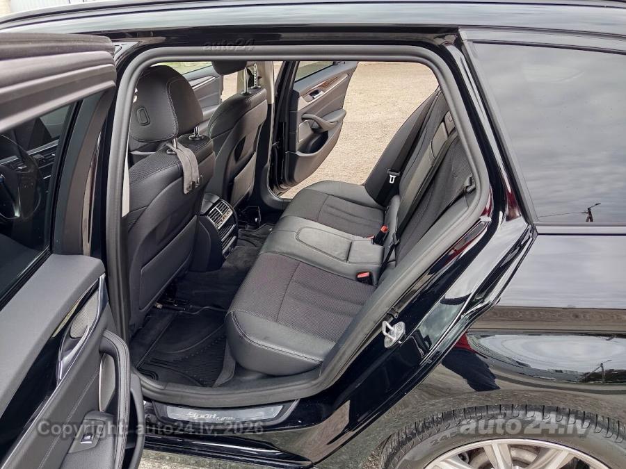 Black BMW 5 Series 2019 in Tallinn, with an engine capacity of 2.00 L and mileage of 164 thousand km for 23500 €, photo 9 on AUTOMOTO.COM.LV