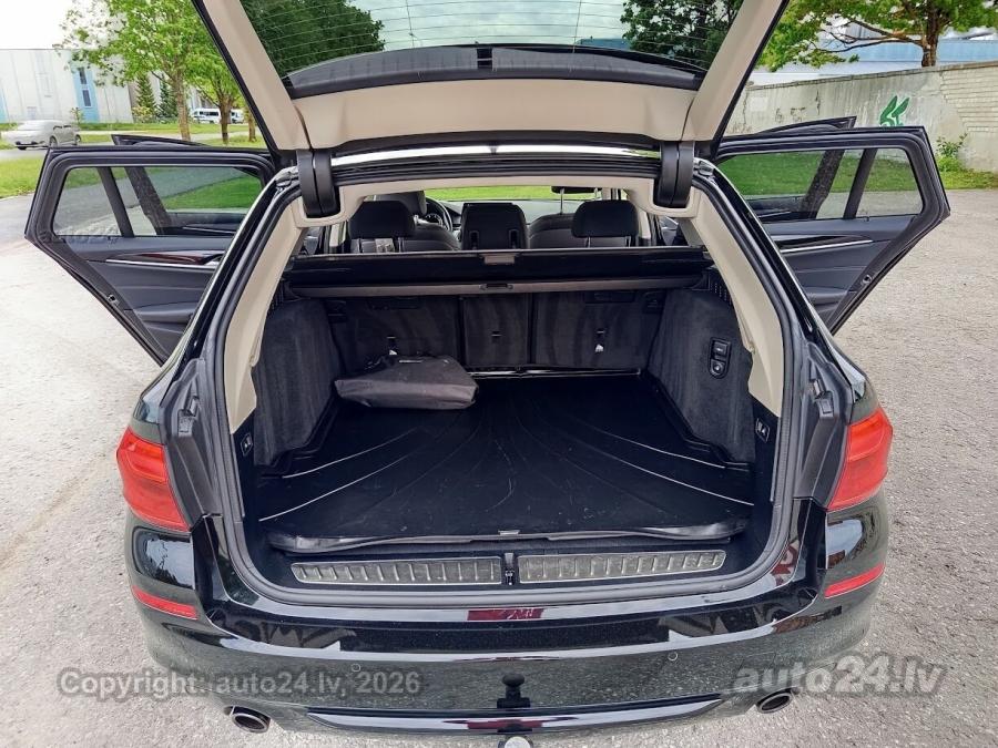 Black BMW 5 Series 2019 in Tallinn, with an engine capacity of 2.00 L and mileage of 164 thousand km for 23500 €, photo 11 on AUTOMOTO.COM.LV