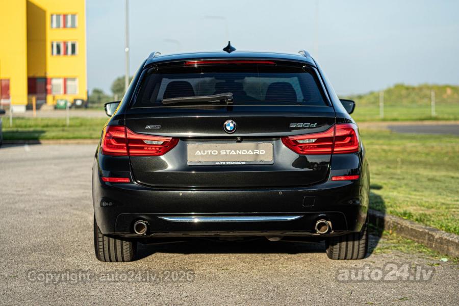 Melns BMW 5 Series 2019 Tartu, ar dzinēja tilpumu 3.00 L un nobraukumu 235 tūkst. km par 19500 €, foto 9 vietnē AUTOMOTO.COM.LV