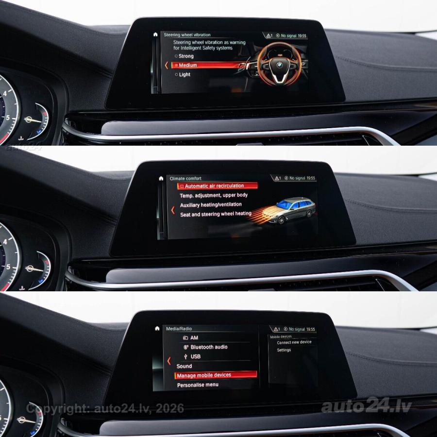 Melns BMW 5 Series 2019 Tartu, ar dzinēja tilpumu 3.00 L un nobraukumu 235 tūkst. km par 19500 €, foto 30 vietnē AUTOMOTO.COM.LV