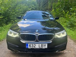 Melns BMW 5 Series 2019 Jehvi, ar dzinēja tilpumu 2.00 L un nobraukumu 169 tūkst. km par 23300 €, foto  vietnē AUTOMOTO.COM.LV