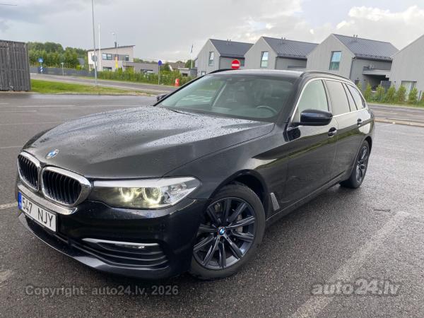 Melns BMW 5 Series 2019 Tallina, ar dzinēja tilpumu 3.00 L un nobraukumu 181 tūkst. km par 23500 €, foto  vietnē AUTOMOTO.COM.LV