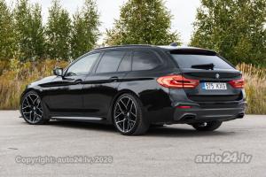 Black BMW 5 Series 2019 in Tallinn, with an engine capacity of 3.00 L and mileage of 244 thousand km for 24900 €, photo 5 on AUTOMOTO.COM.LV