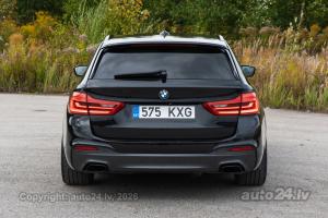 Black BMW 5 Series 2019 in Tallinn, with an engine capacity of 3.00 L and mileage of 244 thousand km for 24900 €, photo 6 on AUTOMOTO.COM.LV