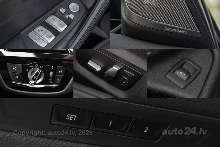 Black BMW 5 Series 2019 in Tallinn, with an engine capacity of 3.00 L and mileage of 244 thousand km for 24900 €, photo 14 on AUTOMOTO.COM.LV