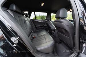 Black BMW 5 Series 2019 in Tallinn, with an engine capacity of 3.00 L and mileage of 244 thousand km for 24900 €, photo 17 on AUTOMOTO.COM.LV