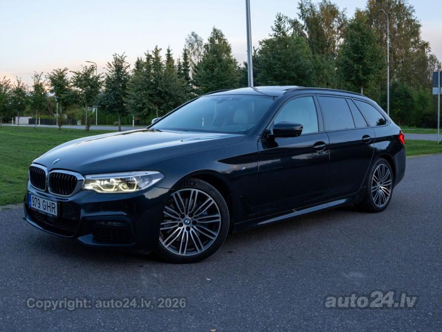 Melns BMW 5 Series 2019 Tallina, ar dzinēja tilpumu 3.00 L un nobraukumu 181 tūkst. km par 29000 €, foto 1 vietnē AUTOMOTO.COM.LV