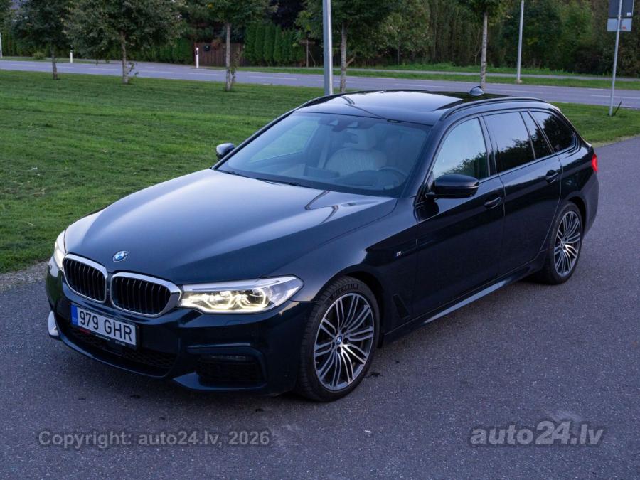 Melns BMW 5 Series 2019 Tallina, ar dzinēja tilpumu 3.00 L un nobraukumu 181 tūkst. km par 29000 €, foto 3 vietnē AUTOMOTO.COM.LV