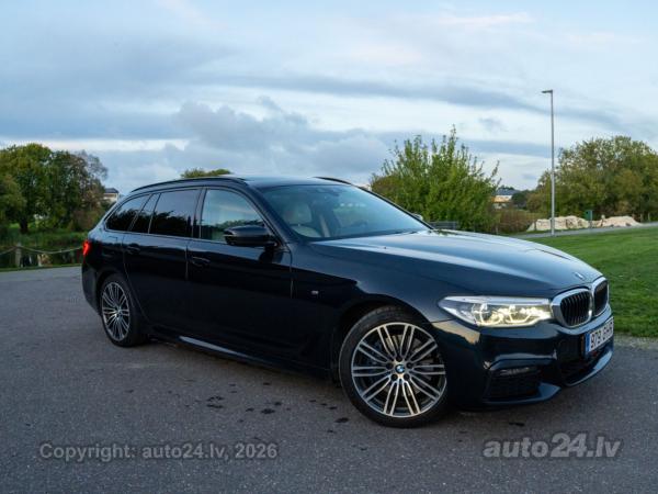 Black BMW 5 Series 2019 in Tallinn, with an engine capacity of 3.00 L and mileage of 181 thousand km for 29000 €, photo 4 on AUTOMOTO.COM.LV