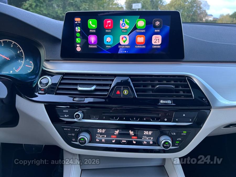 Melns BMW 5 Series 2019 Tallina, ar dzinēja tilpumu 3.00 L un nobraukumu 181 tūkst. km par 29000 €, foto 27 vietnē AUTOMOTO.COM.LV