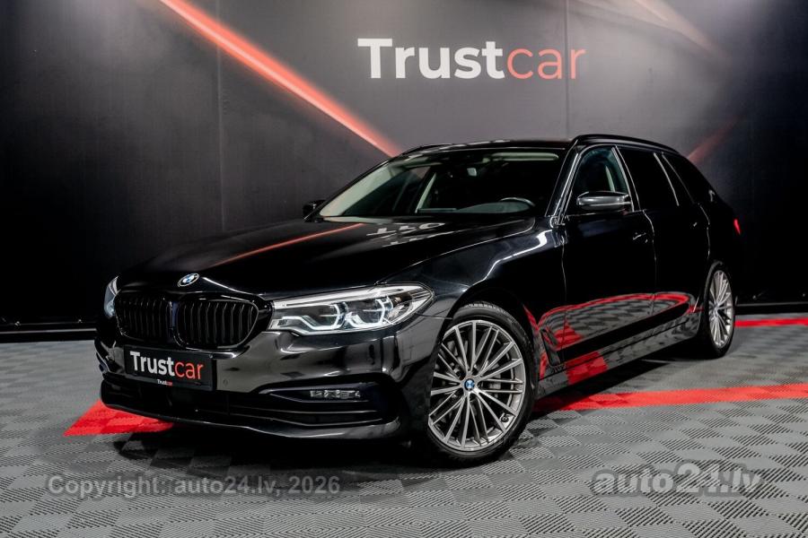 Melns BMW 5 Series 2019 Pērnava, ar dzinēja tilpumu 3.00 L un nobraukumu 230 tūkst. km par 18500 €, foto 1 vietnē AUTOMOTO.COM.LV