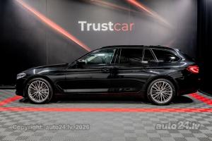 Melns BMW 5 Series 2019 Pērnava, ar dzinēja tilpumu 3.00 L un nobraukumu 230 tūkst. km par 18500 €, foto 6 vietnē AUTOMOTO.COM.LV