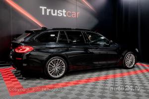 Melns BMW 5 Series 2019 Pērnava, ar dzinēja tilpumu 3.00 L un nobraukumu 230 tūkst. km par 18500 €, foto 8 vietnē AUTOMOTO.COM.LV