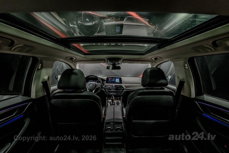 Melns BMW 5 Series 2019 Pērnava, ar dzinēja tilpumu 3.00 L un nobraukumu 230 tūkst. km par 18500 €, foto 22 vietnē AUTOMOTO.COM.LV