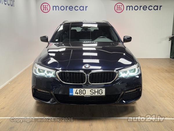 Black BMW 5 Series 2020 in Tallinn, with an engine capacity of 2.00 L and mileage of 166 thousand km for 21900 €, photo 2 on AUTOMOTO.COM.LV