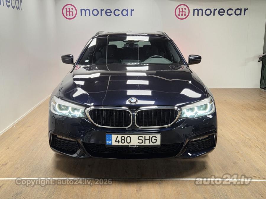 Black BMW 5 Series 2020 in Tallinn, with an engine capacity of 2.00 L and mileage of 166 thousand km for 21900 €, photo 3 on AUTOMOTO.COM.LV