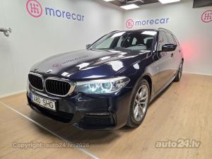 Black BMW 5 Series 2020 in Tallinn, with an engine capacity of 2.00 L and mileage of 166 thousand km for 21900 €, photo 4 on AUTOMOTO.COM.LV