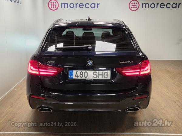 Black BMW 5 Series 2020 in Tallinn, with an engine capacity of 2.00 L and mileage of 166 thousand km for 21900 €, photo 5 on AUTOMOTO.COM.LV