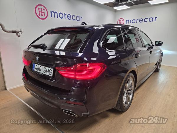 Black BMW 5 Series 2020 in Tallinn, with an engine capacity of 2.00 L and mileage of 166 thousand km for 21900 €, photo 6 on AUTOMOTO.COM.LV