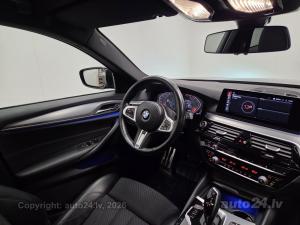Black BMW 5 Series 2020 in Tallinn, with an engine capacity of 2.00 L and mileage of 166 thousand km for 21900 €, photo 14 on AUTOMOTO.COM.LV