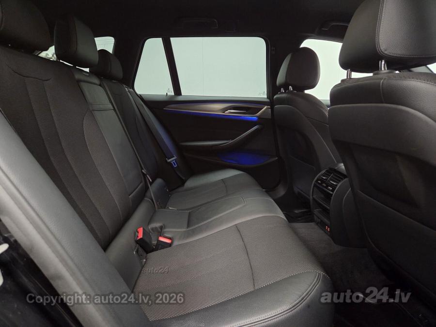 Black BMW 5 Series 2020 in Tallinn, with an engine capacity of 2.00 L and mileage of 166 thousand km for 21900 €, photo 20 on AUTOMOTO.COM.LV