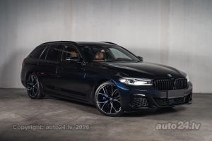 Melns BMW 5 Series 2020 Tallina, ar dzinēja tilpumu 3.00 L un nobraukumu 152 tūkst. km par 35990 €, foto  vietnē AUTOMOTO.COM.LV