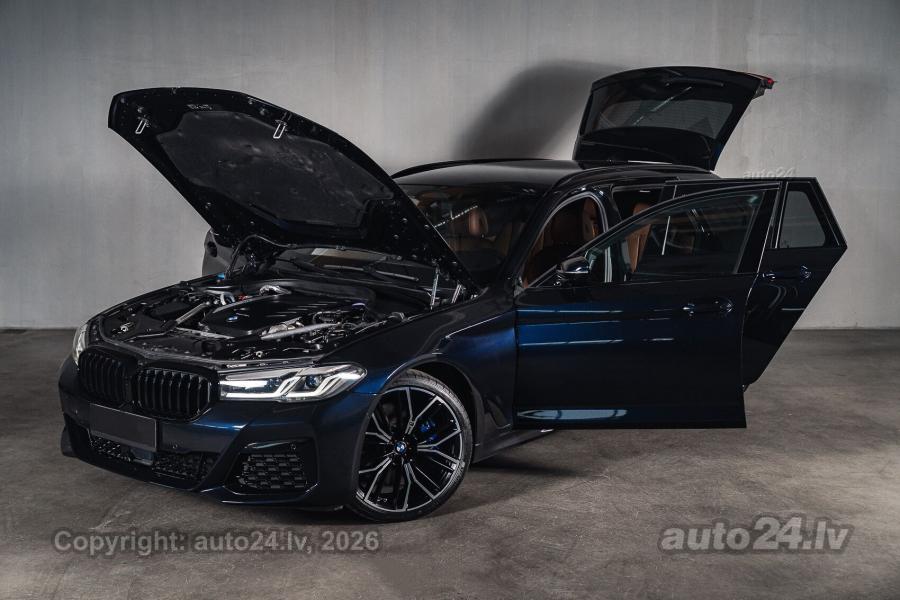 Melns BMW 5 Series 2020 Tallina, ar dzinēja tilpumu 3.00 L un nobraukumu 152 tūkst. km par 35990 €, foto 11 vietnē AUTOMOTO.COM.LV