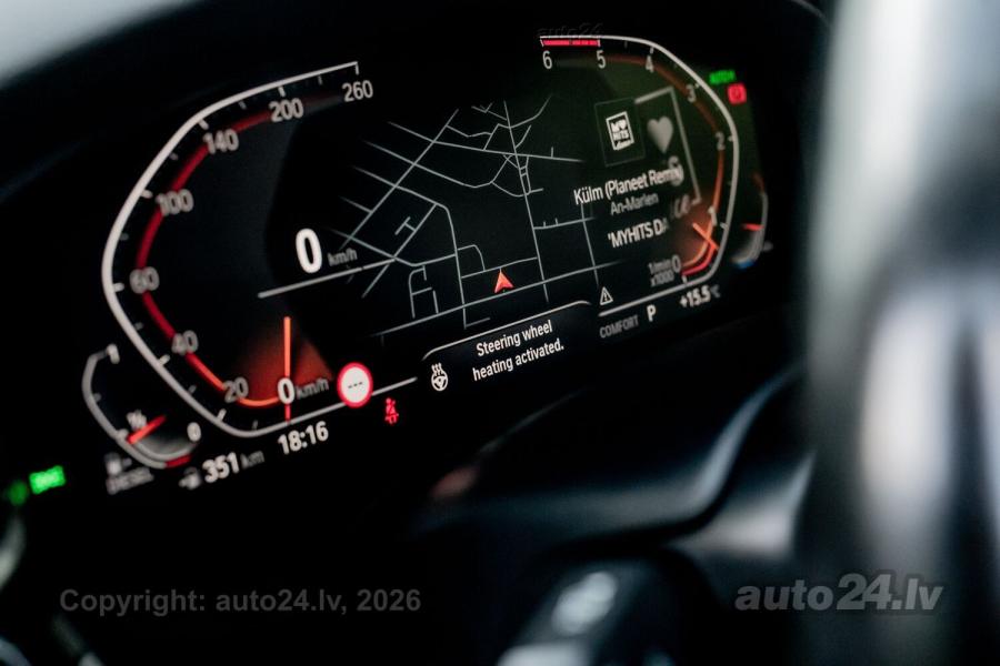 Black BMW 5 Series 2020 in Parnu, with an engine capacity of 3.00 L and mileage of 178 thousand km for 22499 €, photo 21 on AUTOMOTO.COM.LV