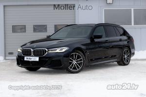 Melns BMW 5 Series 2021 Jelgava, ar dzinēja tilpumu 2.00 L un nobraukumu 159 tūkst. km par 27566 €, foto 2 vietnē AUTOMOTO.COM.LV