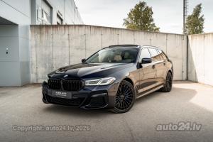 Melns BMW 5 Series 2021 Tartu, ar dzinēja tilpumu 3.00 L un nobraukumu 189 tūkst. km par 29900 €, foto  vietnē AUTOMOTO.COM.LV