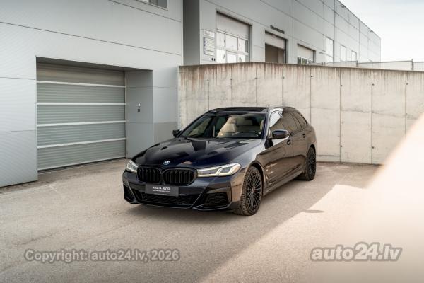 Black BMW 5 Series 2021 in Tartu, with an engine capacity of 3.00 L and mileage of 189 thousand km for 29900 €, photo 10 on AUTOMOTO.COM.LV