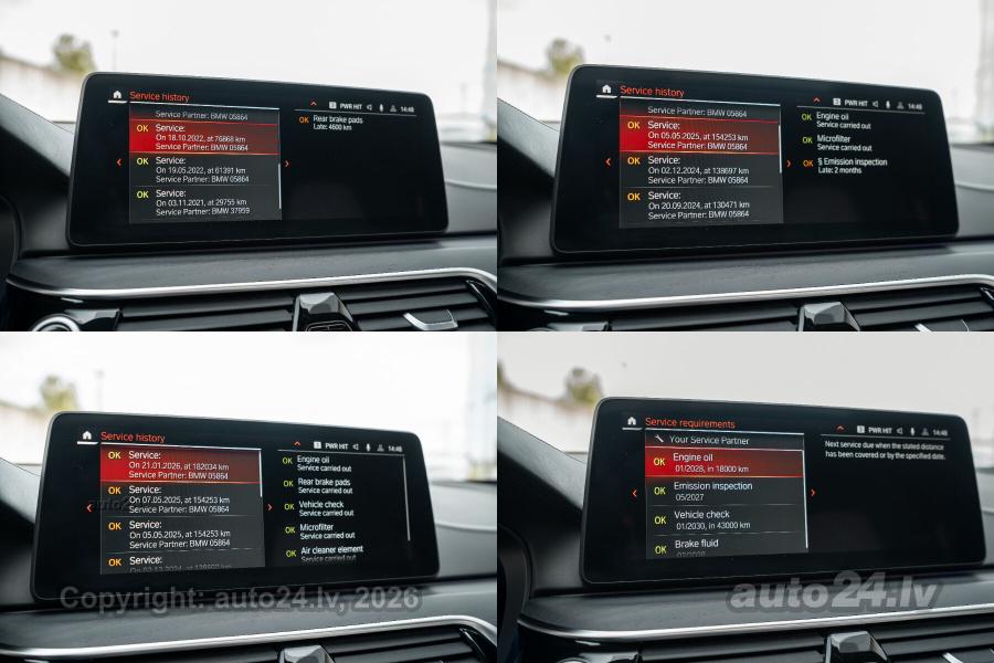 Melns BMW 5 Series 2021 Tartu, ar dzinēja tilpumu 3.00 L un nobraukumu 189 tūkst. km par 29900 €, foto 21 vietnē AUTOMOTO.COM.LV