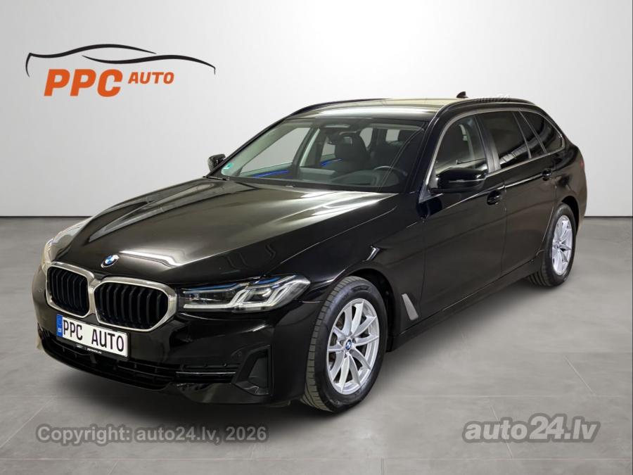 Melns BMW 5 Series 2021 Tallina, ar dzinēja tilpumu 2.00 L un nobraukumu 73 tūkst. km par 28900 €, foto 1 vietnē AUTOMOTO.COM.LV