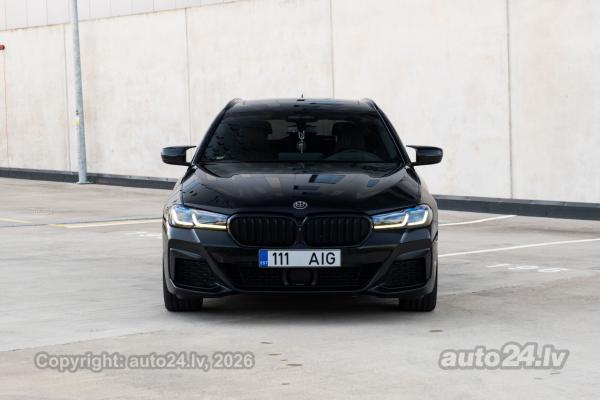 Black BMW 5 Series 2021 in Tallinn, with an engine capacity of 3.00 L and mileage of 203 thousand km for 34290 €, photo 5 on AUTOMOTO.COM.LV
