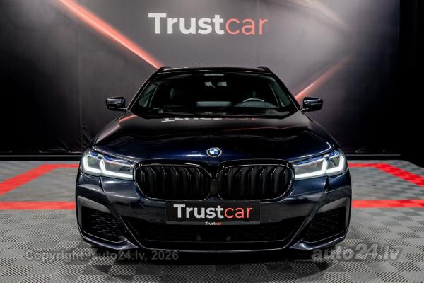 Black BMW 5 Series 2021 in Parnu, with an engine capacity of 2.00 L and mileage of 198 thousand km for 24400 €, photo 2 on AUTOMOTO.COM.LV