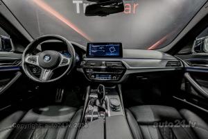 Black BMW 5 Series 2021 in Parnu, with an engine capacity of 2.00 L and mileage of 198 thousand km for 24400 €, photo 17 on AUTOMOTO.COM.LV